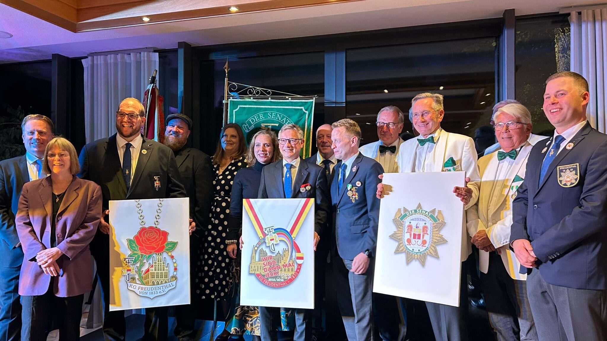 90 Jahre Garde und Senat Münster: Freudenthal feiert Jubiläum